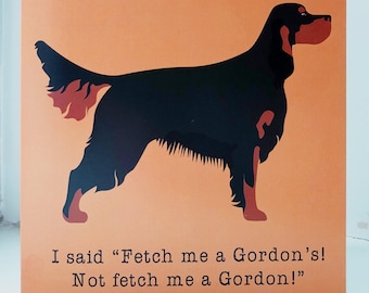 Gordon Setter | Etsy