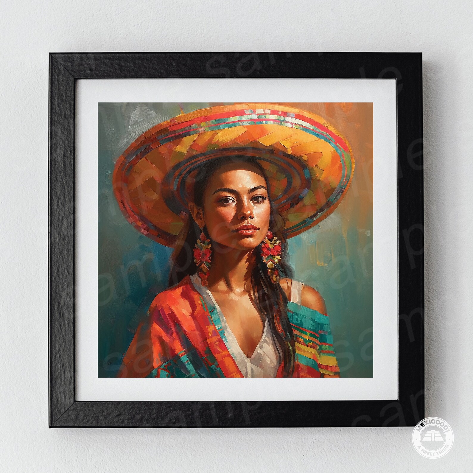 Mexican Wall Art Mexican Art Print Mexican Fashion Decor - Etsy