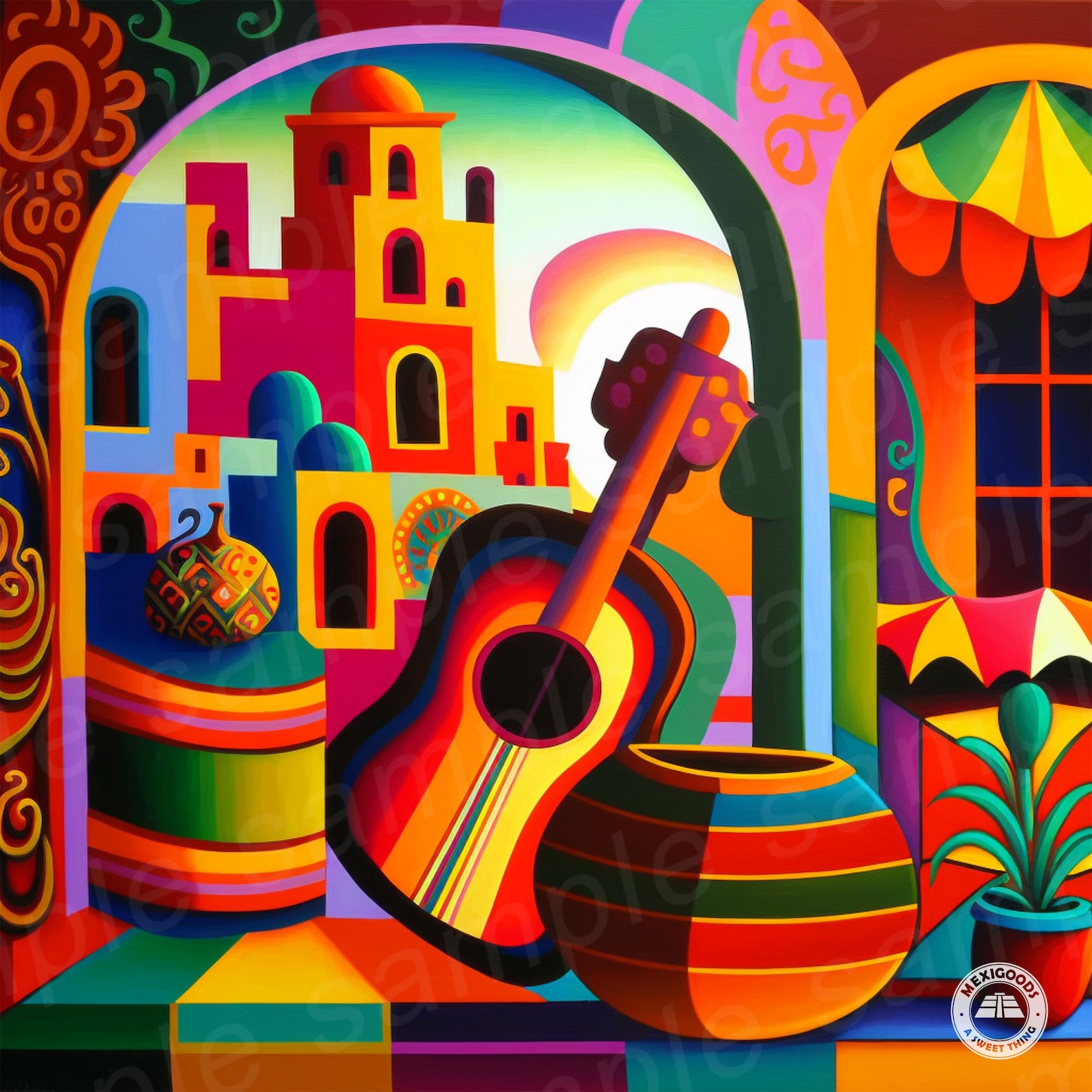 Mexican Wall Art Mexican Art Print Mexican Kitchen Decor - Etsy