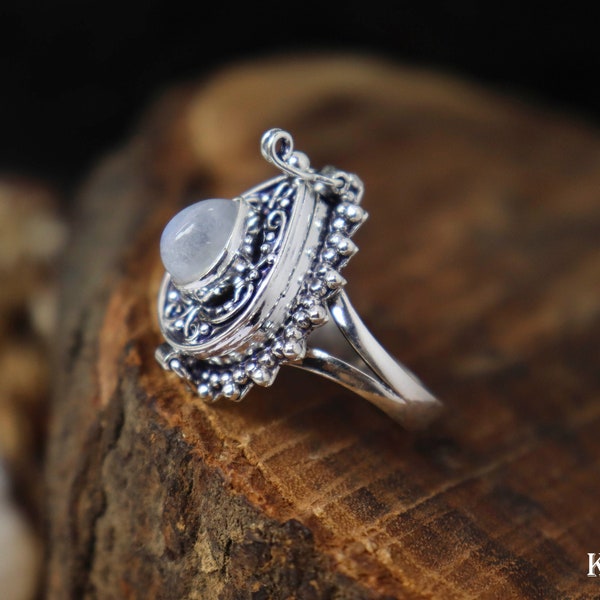 Secret Compartment Ring - Etsy