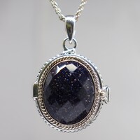 Bullet Locket 925 Sterling Silver Bullet Pendant Bullet Necklace Bullet ...