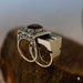 Ruby Gemstone Secret Compartment 925 Silver Plated Pill Box Poison Ring ...