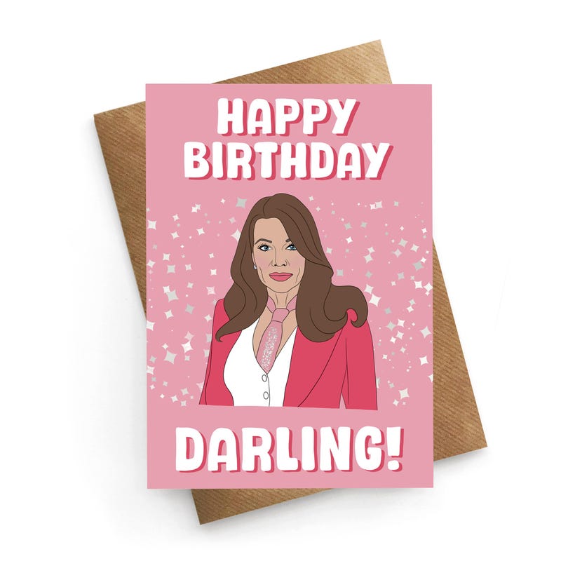 Reality Show Birthday Card - Etsy UK