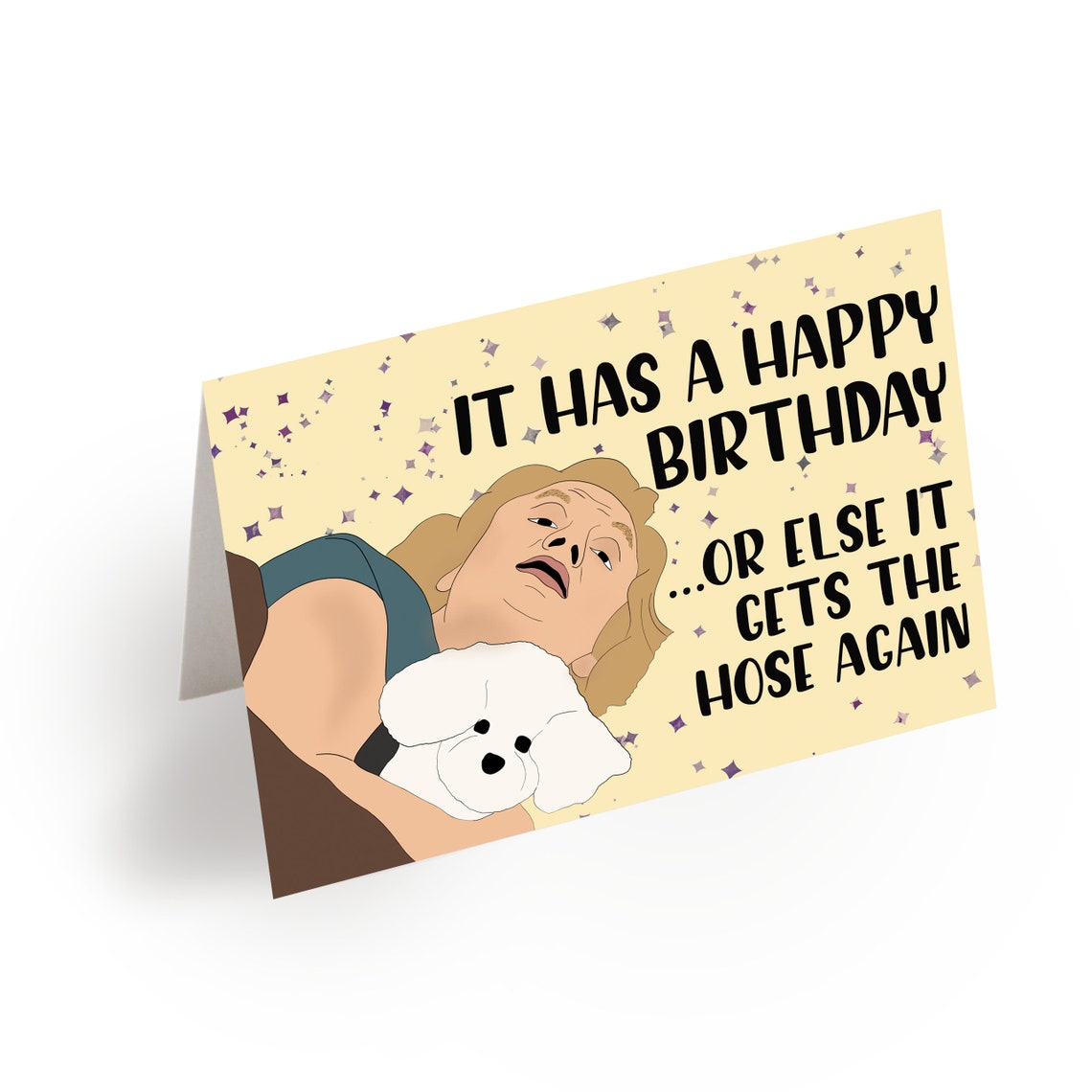 Funny Birthday Card Horror Card It Has A Happy Birthday - Etsy