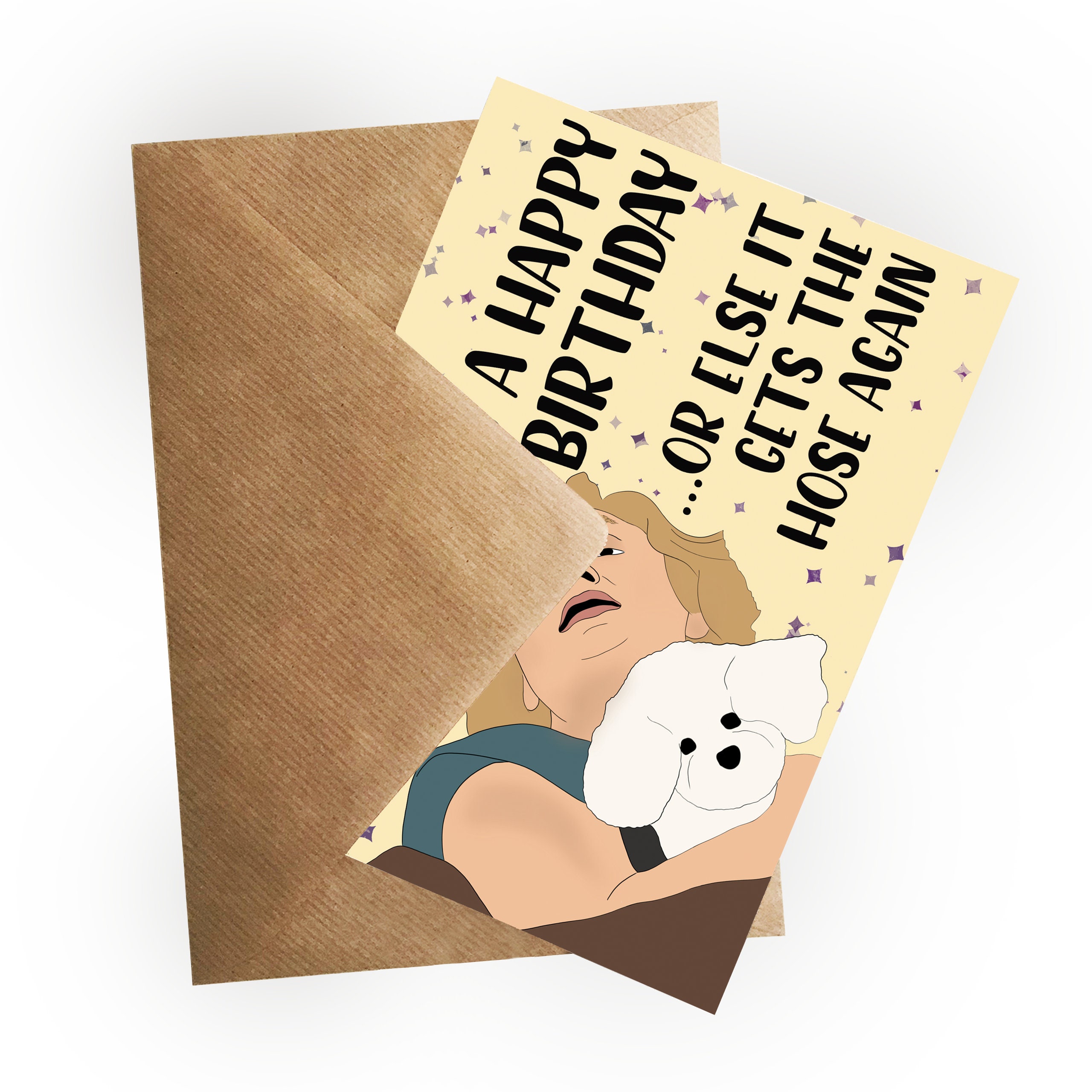 Funny Birthday Card Horror Card It Has A Happy Birthday - Etsy
