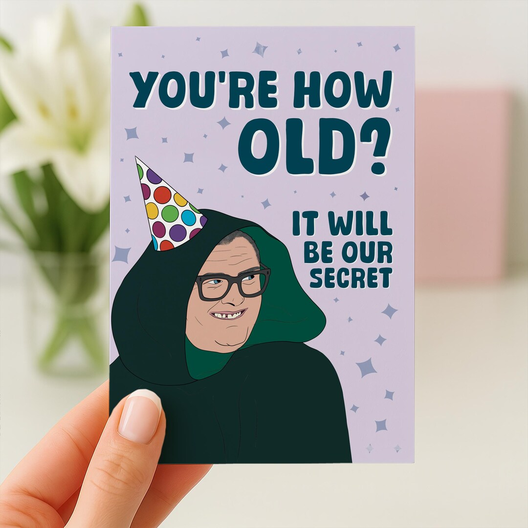Funny Birthday Card, Traitors Card, Wife Birthday Card, Funny Alan Card ...