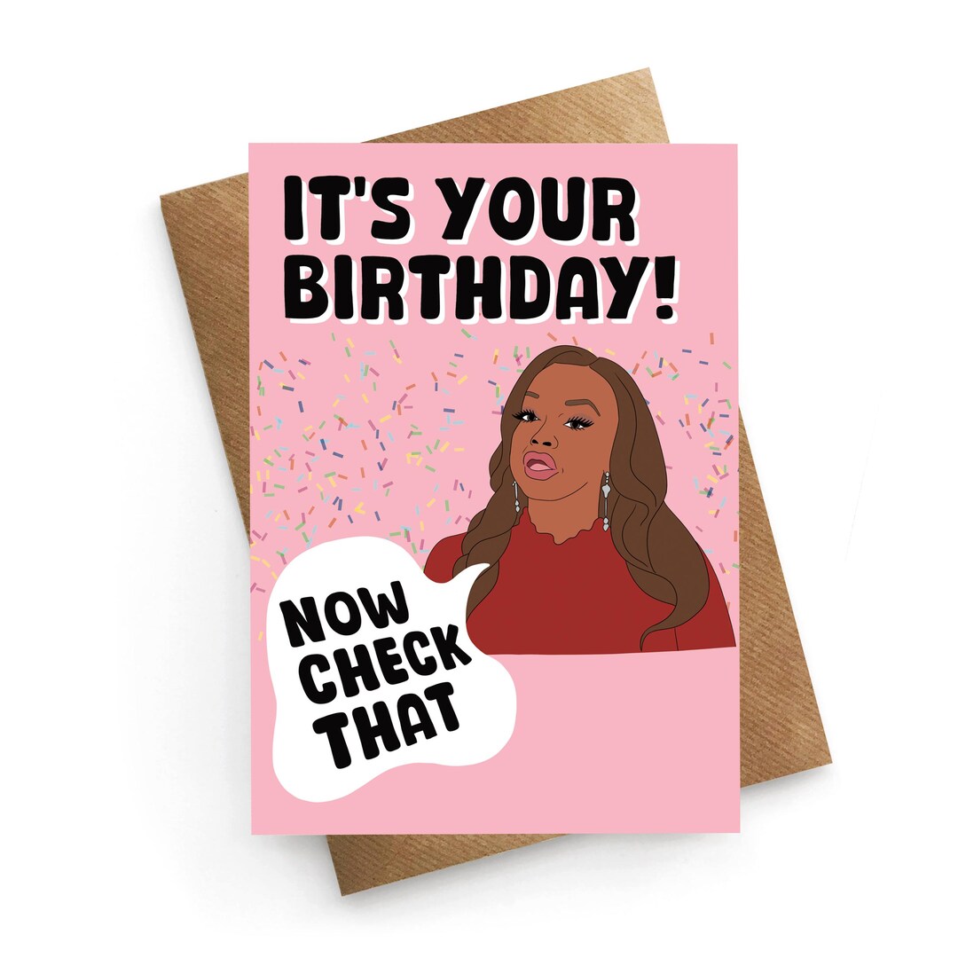 Real Housewives Birthday Card, RHOA Birthday Card, Phaedra Parks ...