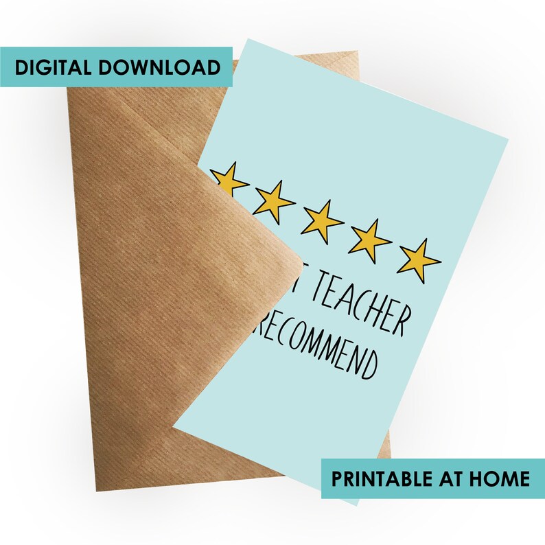 Printable Card Teacher Card Teacher Leaving Card Mentor - Etsy