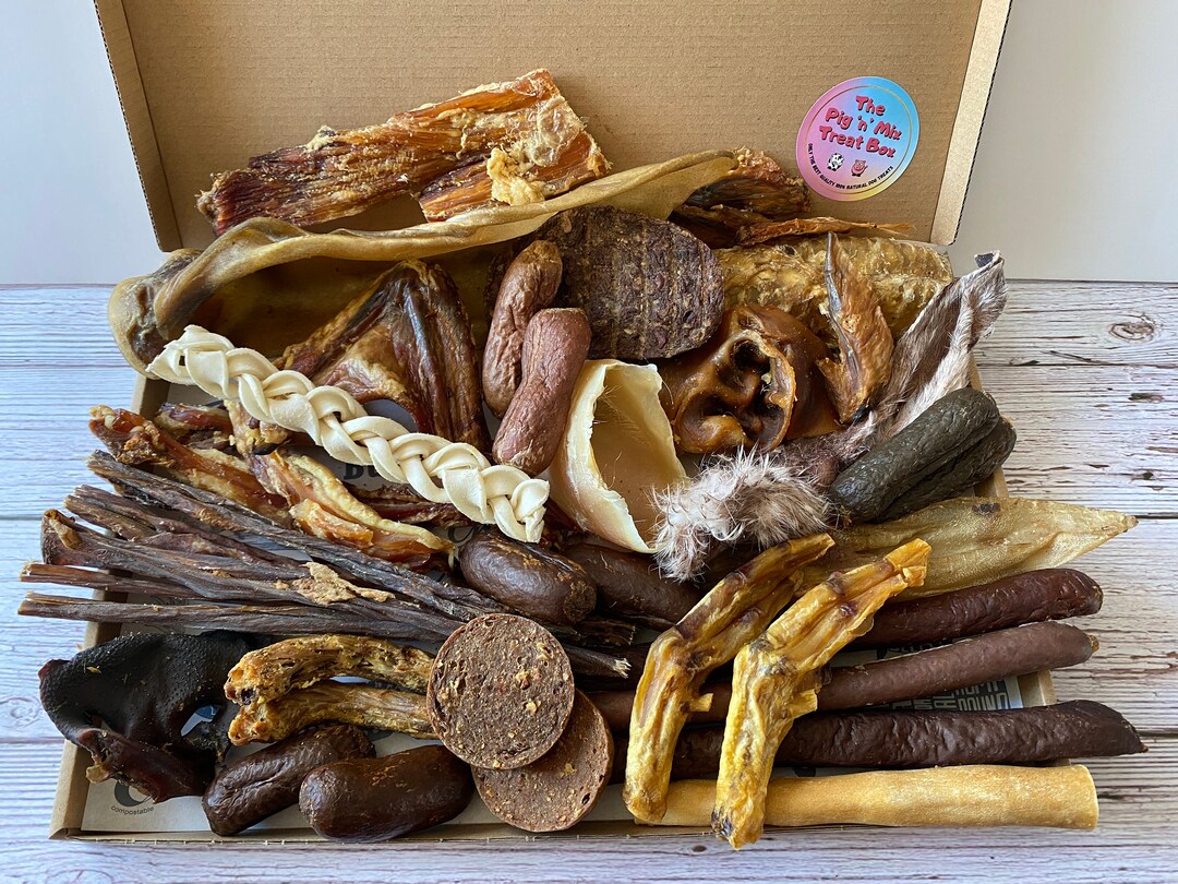 41 Item Totally Pawesome Variety Box | 100% Natural Dog Treats | Dog ...