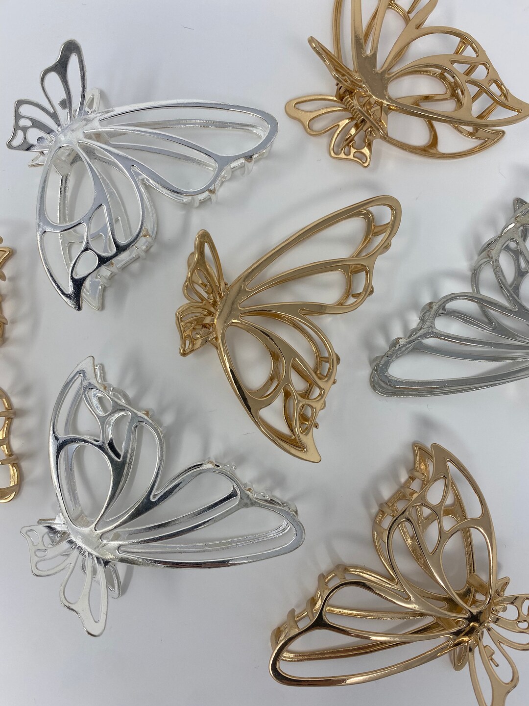 Butterfly Clip, Metal Claw Clip, Hair Clip, Hair Claw, Gift for Her - Etsy