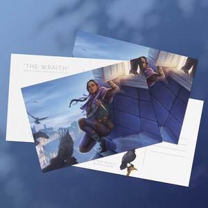 The Wraith| Inej Ghafa | Six of Crows - Etsy