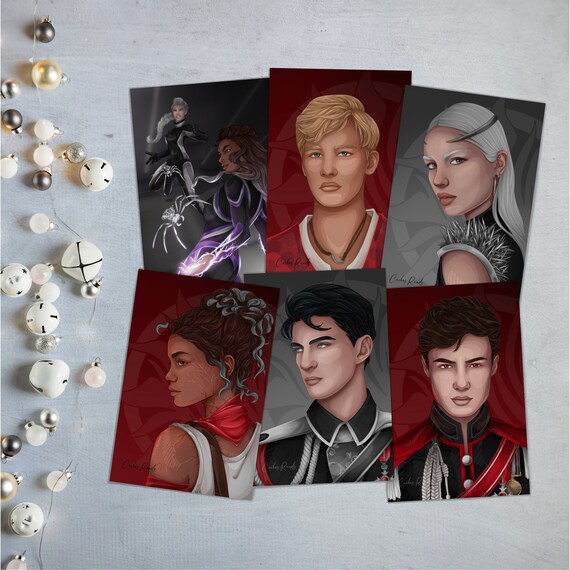 Red Queen Character Bundle | Etsy