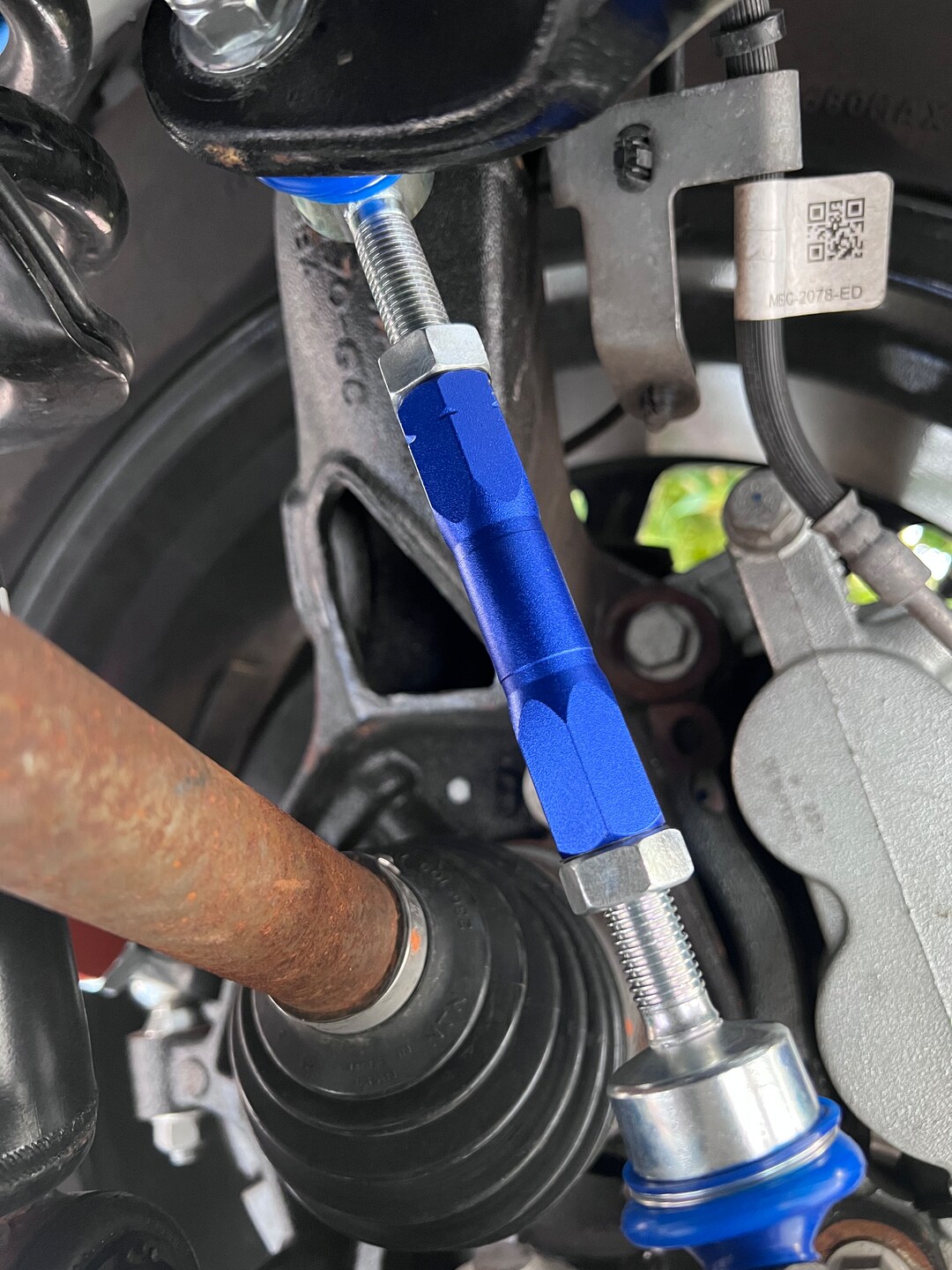 Set of Two Ford Bronco Blue Adjustable Sway Bar End Links - Etsy