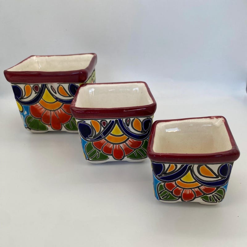 Mexican Pottery Planter - Etsy
