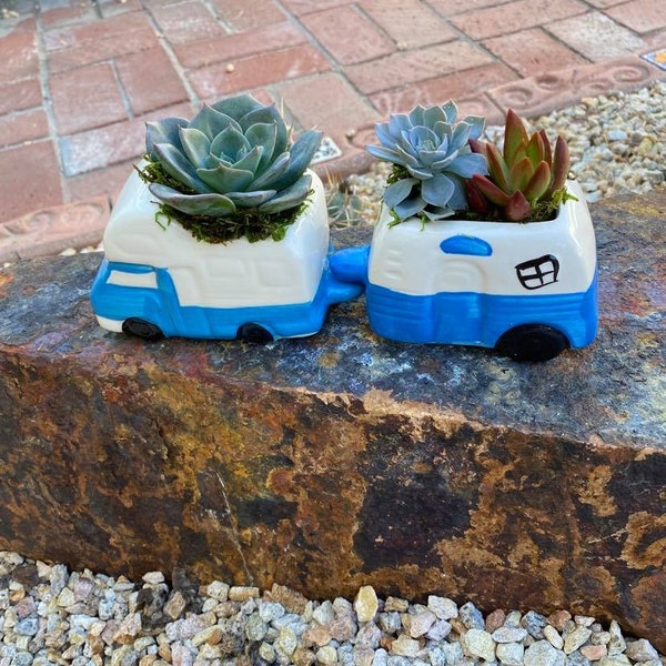 Camper Planter - Etsy