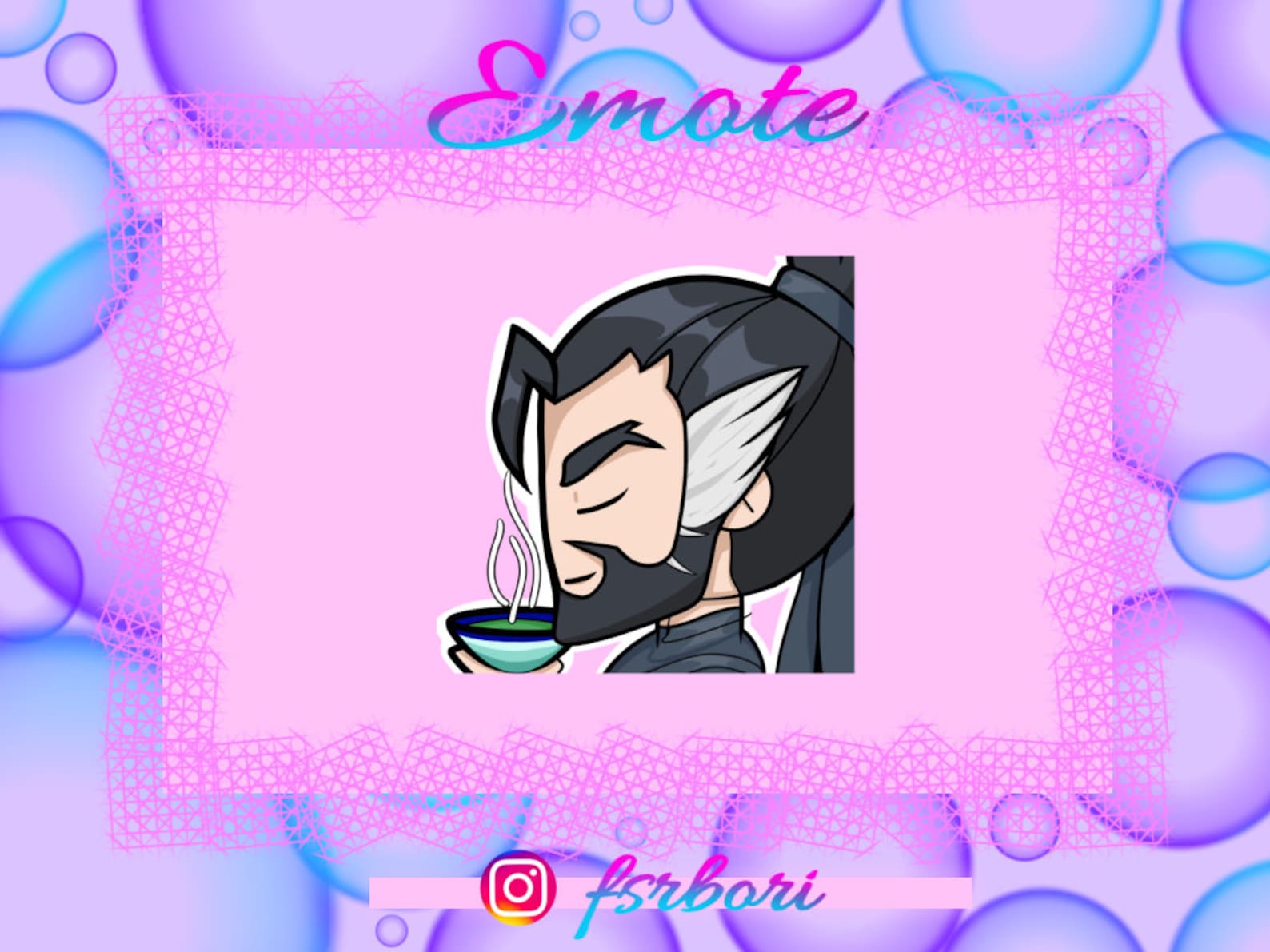 Overwatch 2 Hanzon Emote // Hanzo Emote // Hanzo Tea Emote // Hanzo ...