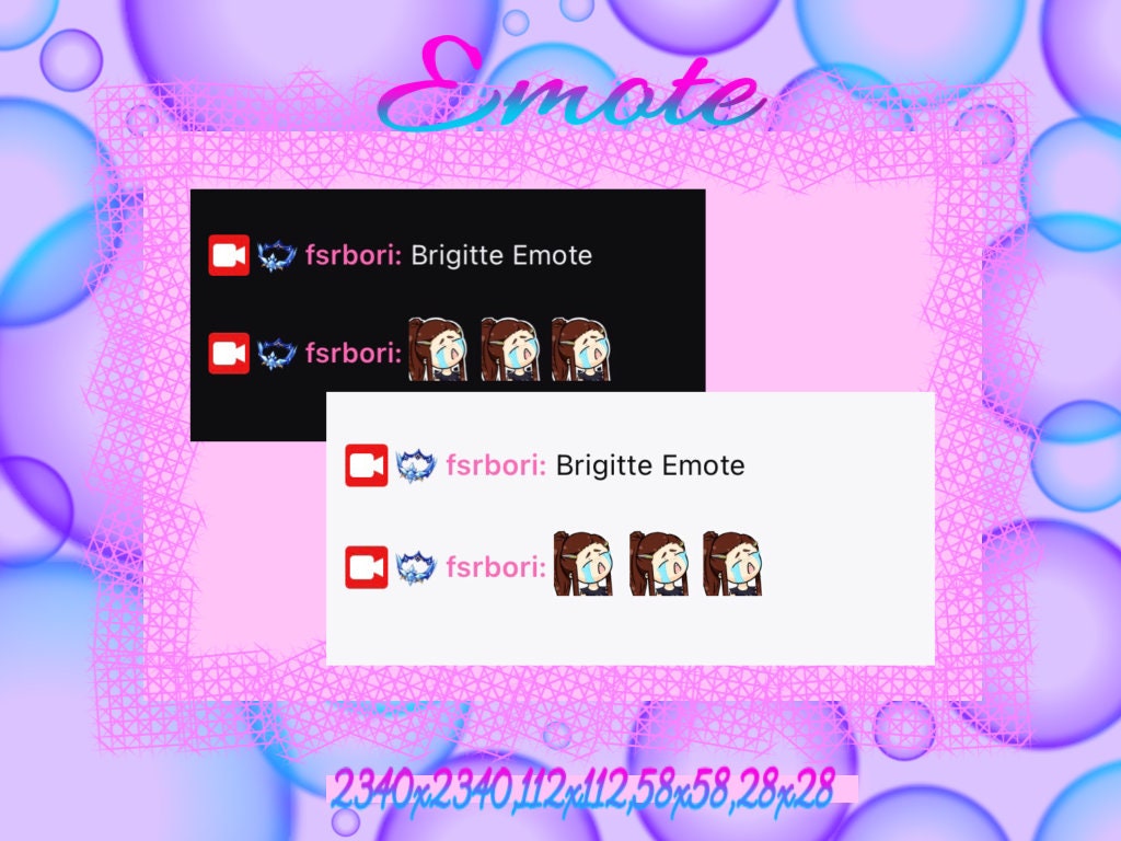 Overwatch Briggite Emote // Brig Emote // Overwatch Emote // - Etsy