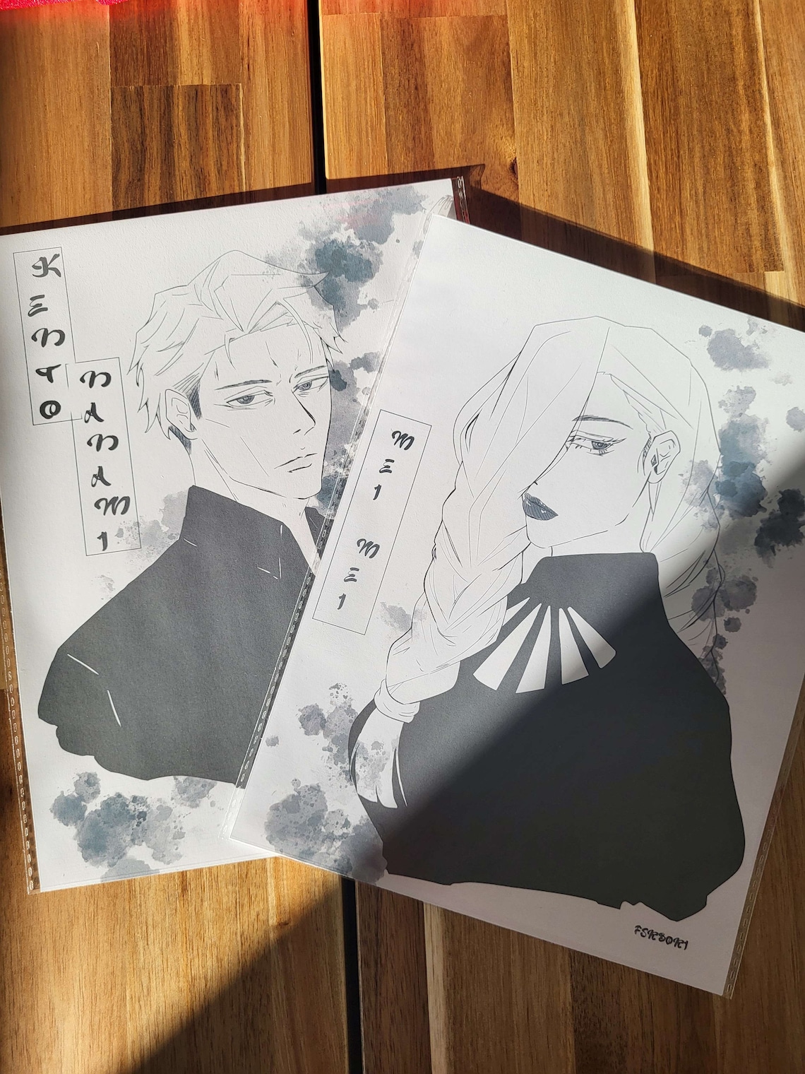 JJK Nanami Kento and Mei Mei Print 8x10 // Jujutsu Kaisen // JJK ...