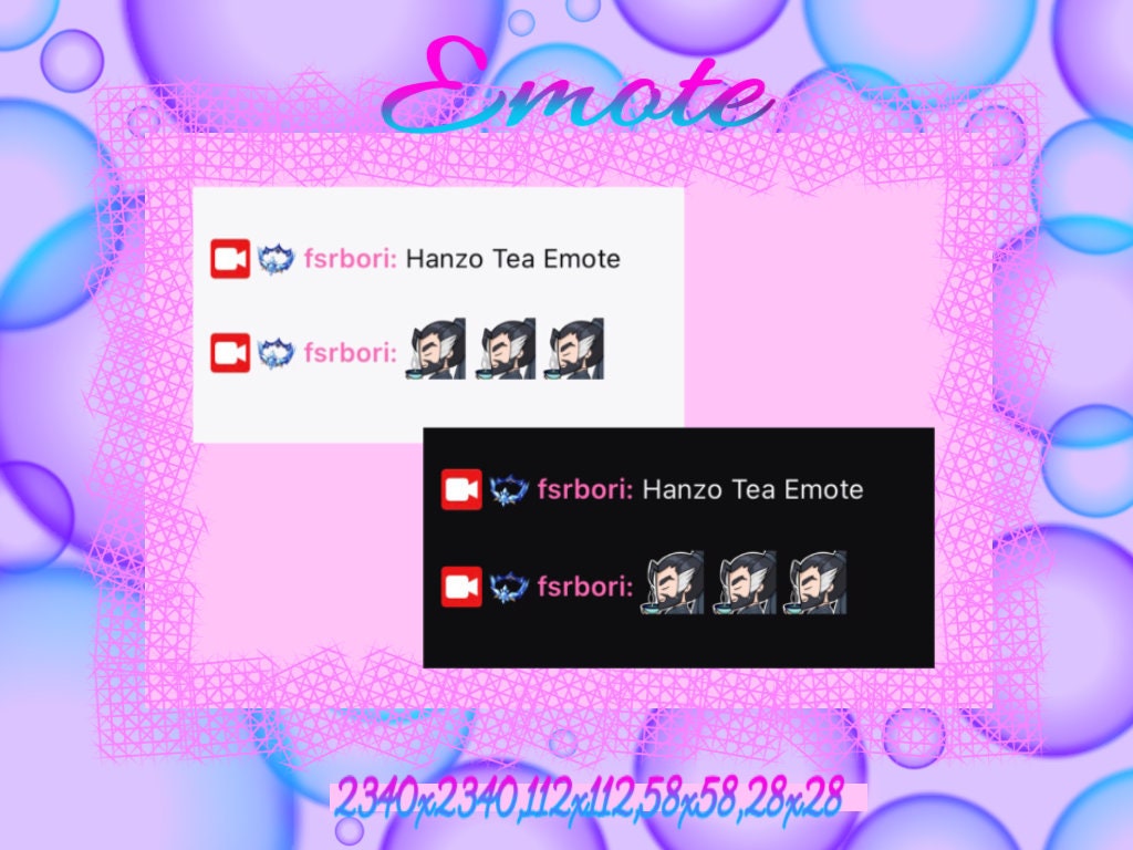 Overwatch 2 Hanzon Emote // Hanzo Emote // Hanzo Tea Emote // Hanzo ...