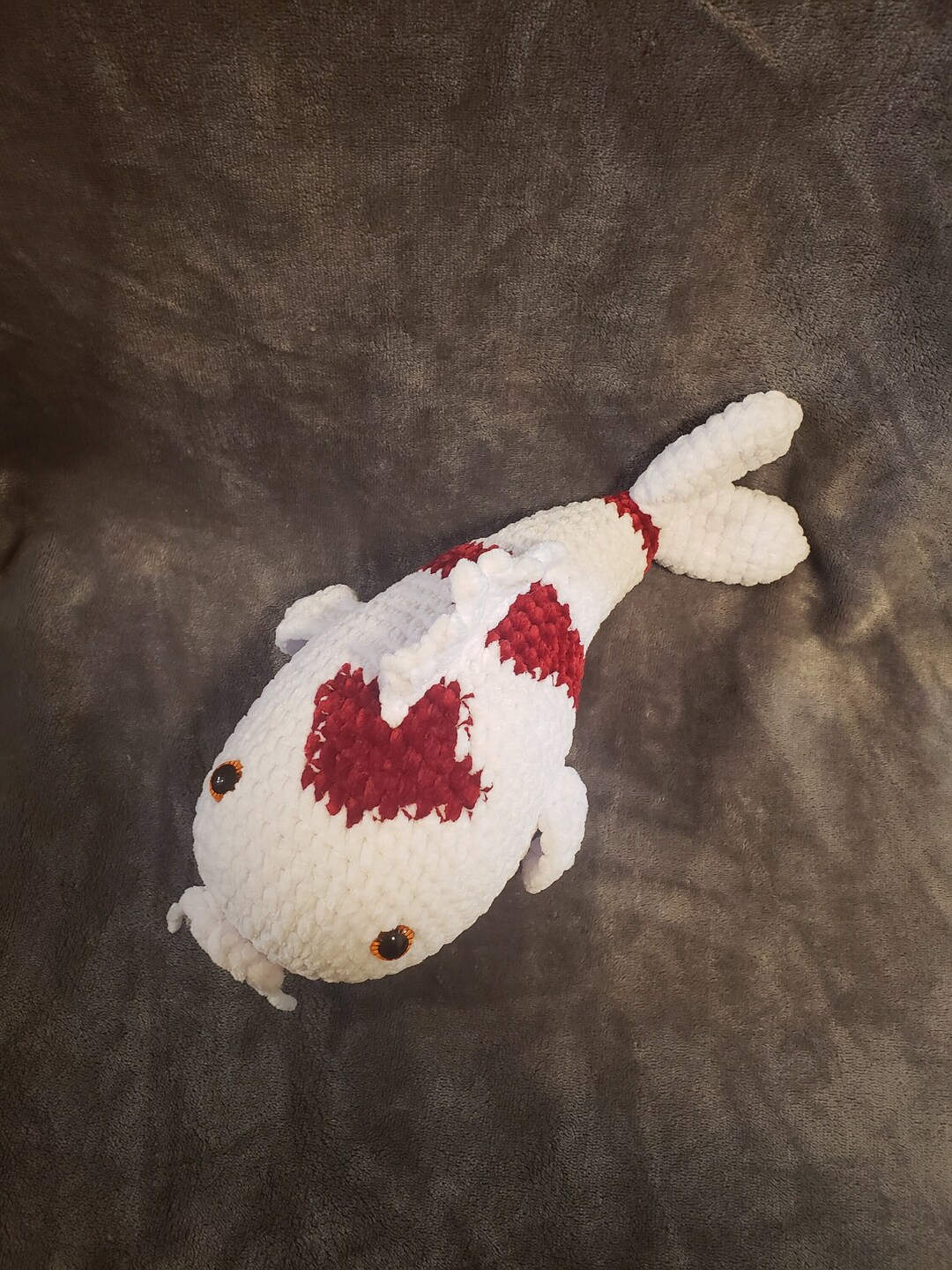 Koi Carp Fish Crochet Handmade Plushy Stuffed Animal - Etsy