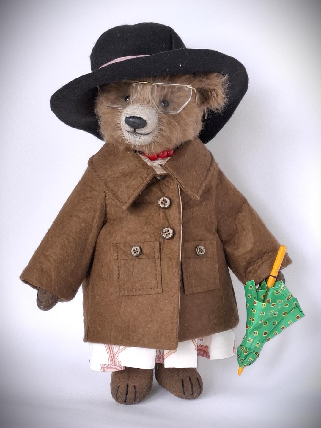Paddington Aunt Lucy Bear From Peru Plush Bear Stuffed Collectible - Etsy