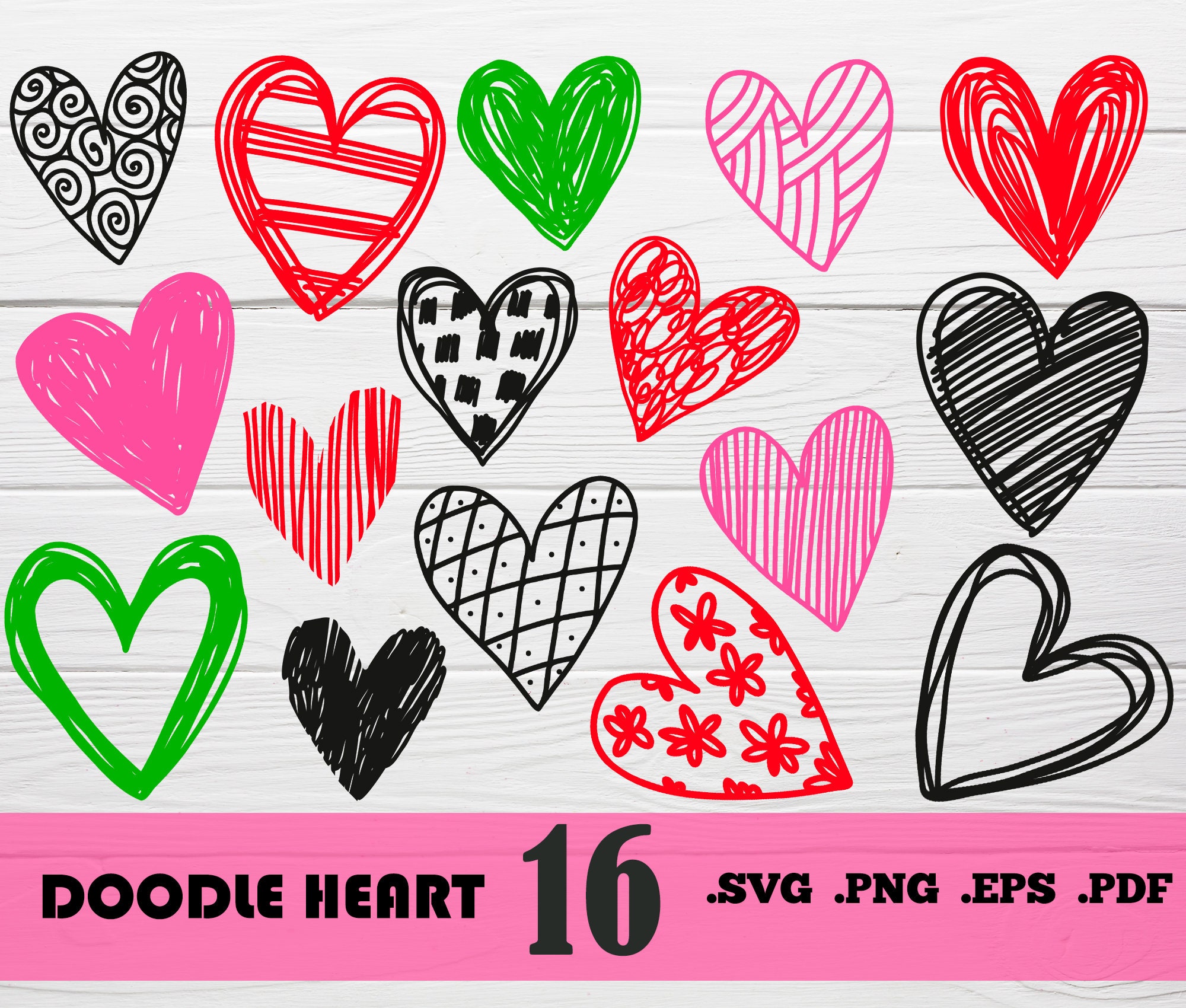 Doodle Heart Svg,hearts Svg ,valentines Day Svg,love Svg,doodle Heart ...