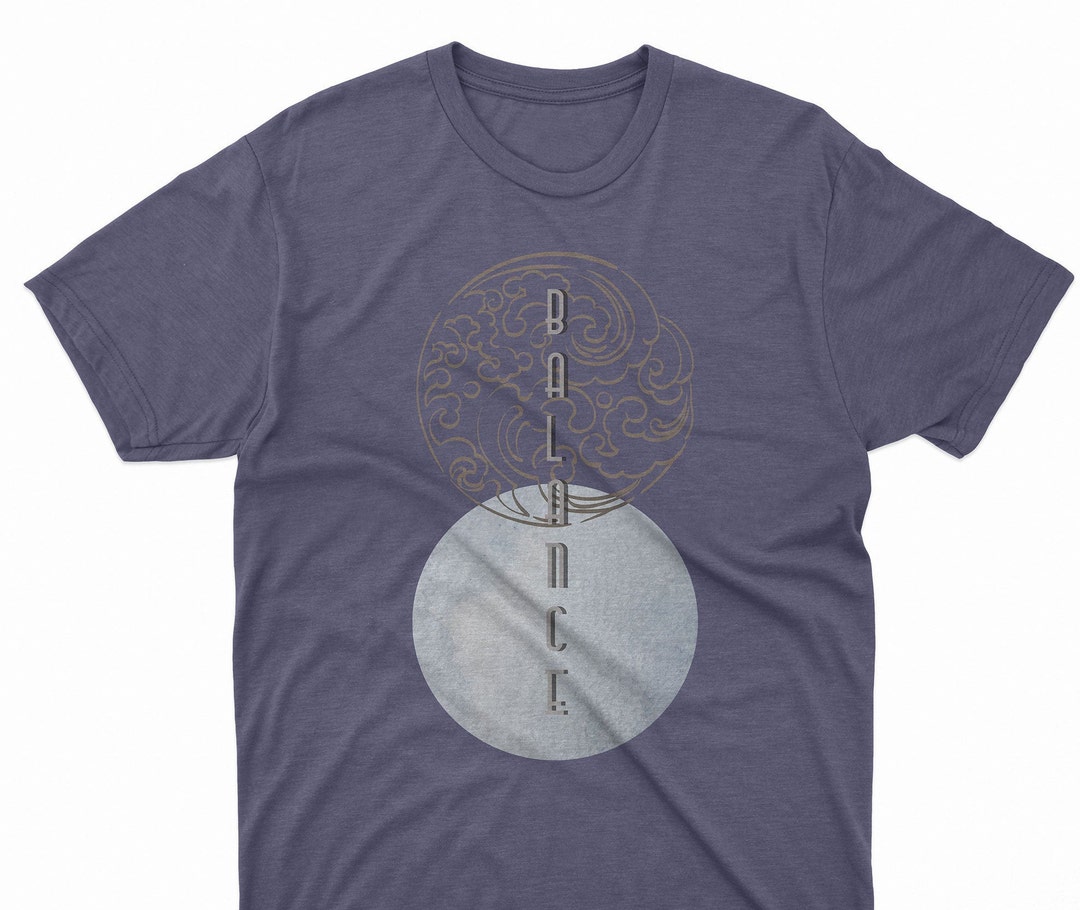 Balance T-shirt Print, Print File, Printable Design, Circle Balance - Etsy
