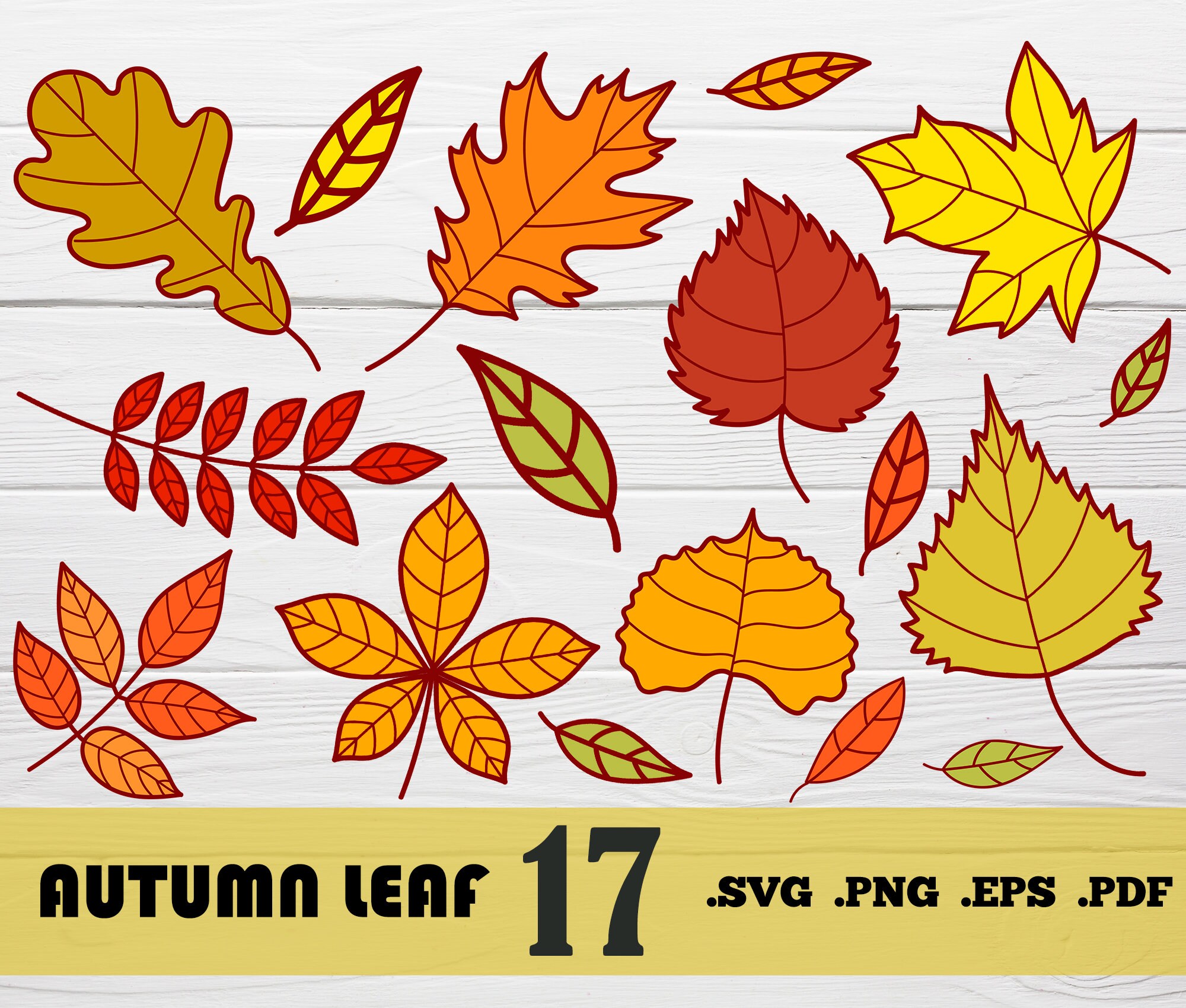 Leaf Svg ,fall Leaves Svg, Fall Svg, Leaves Clipart ,maple Leaf Svg ...