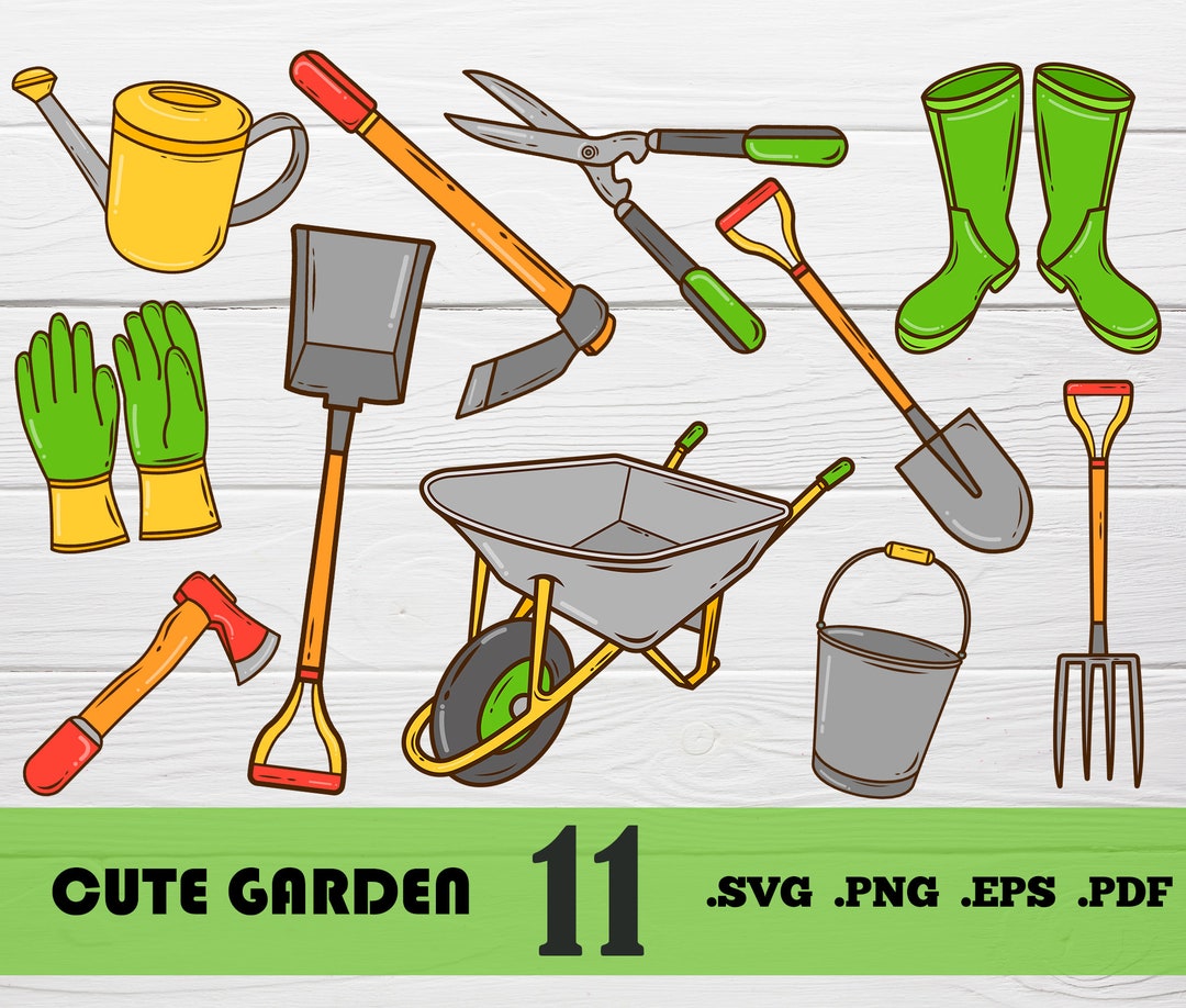Garden Svg,garden Bundle, Farm Bundle, Tractor, Gardening Svg, Gardener ...