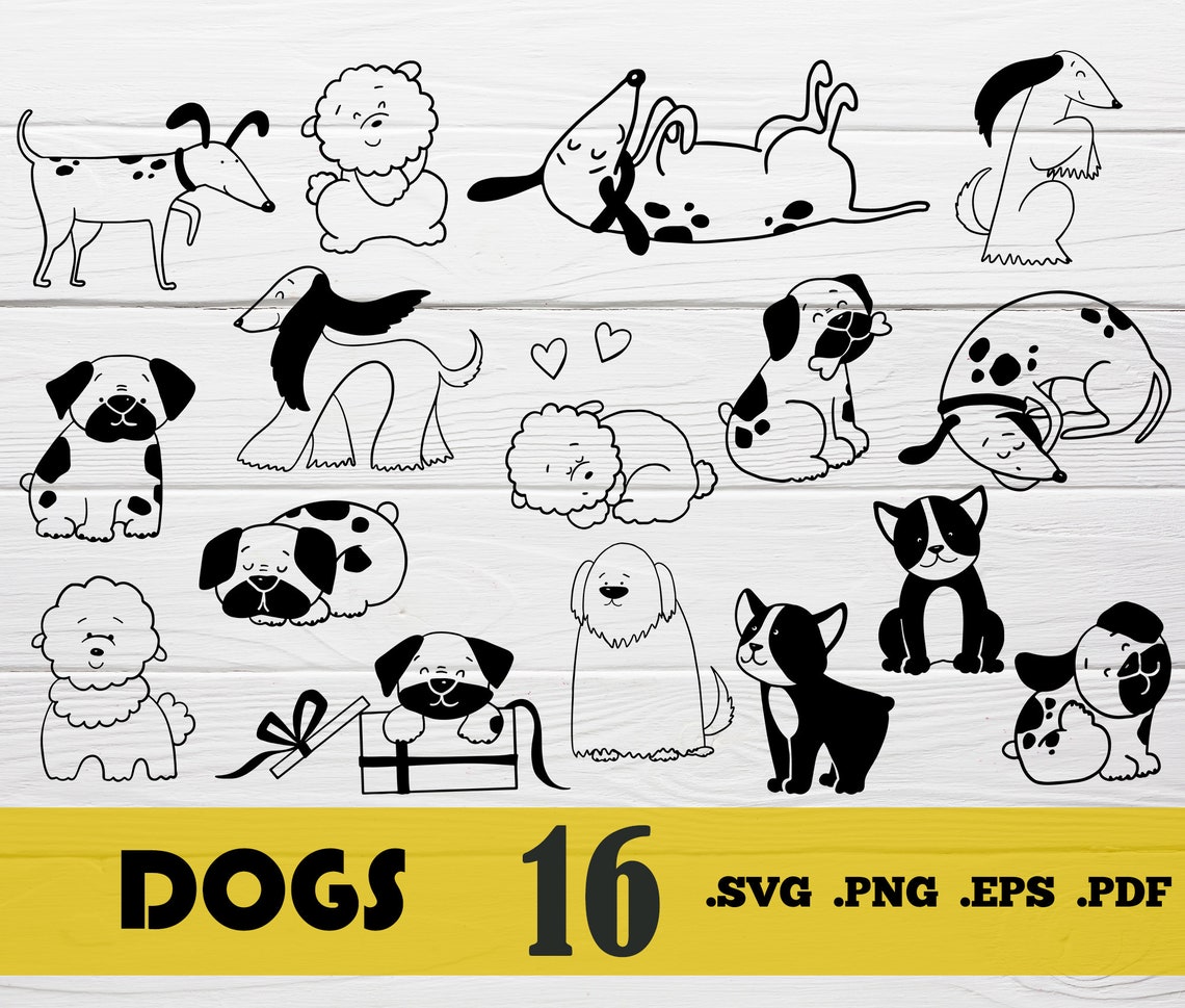 Dogs Svg,dog Face Svg, Dog Svg, Pet Svg, Puppy Svg File Vector, Dog ...
