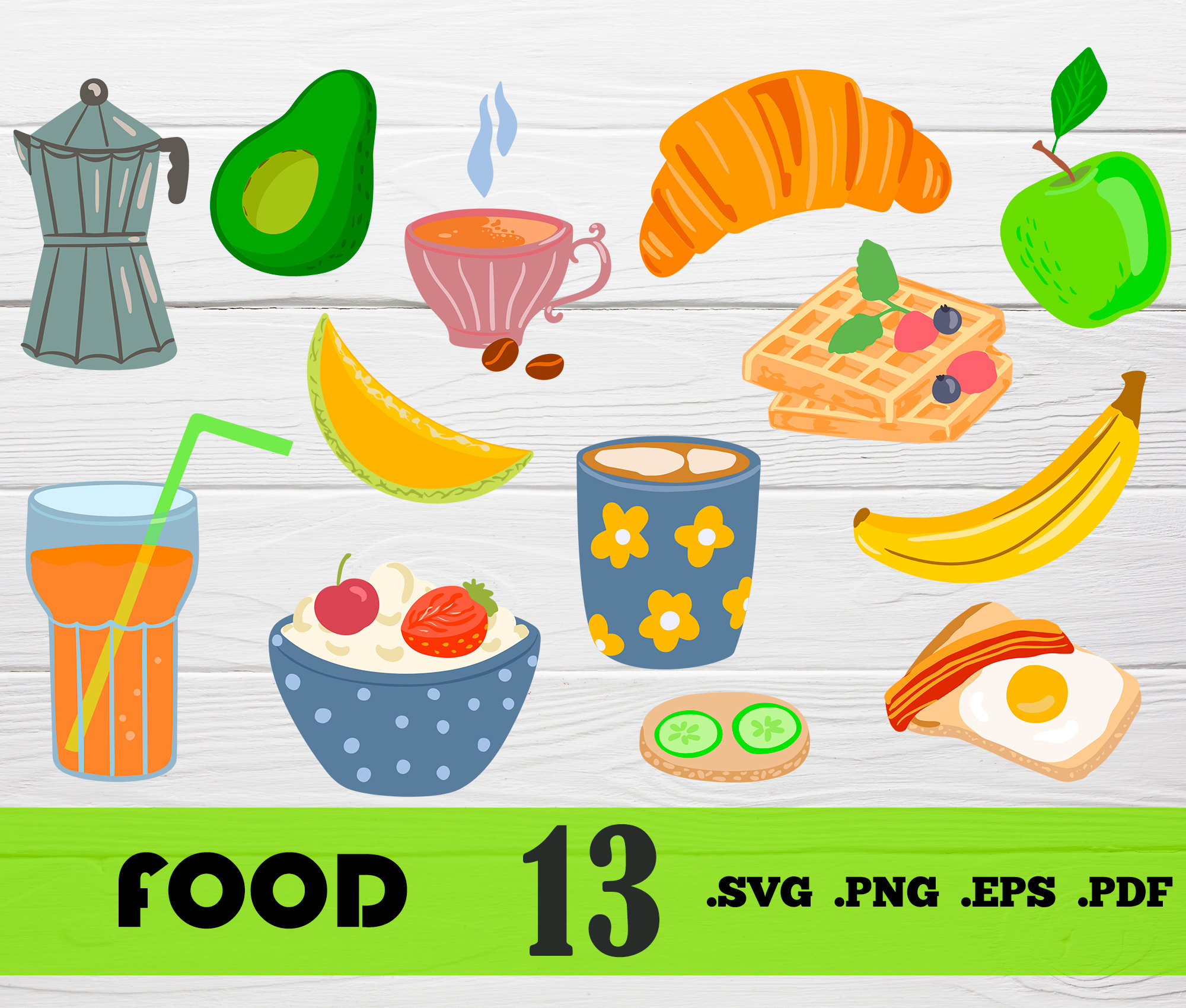 Food Svg, Fruits Svg, Vegetables Svg, Food Files Svg, Cup Svg, Drinks ...