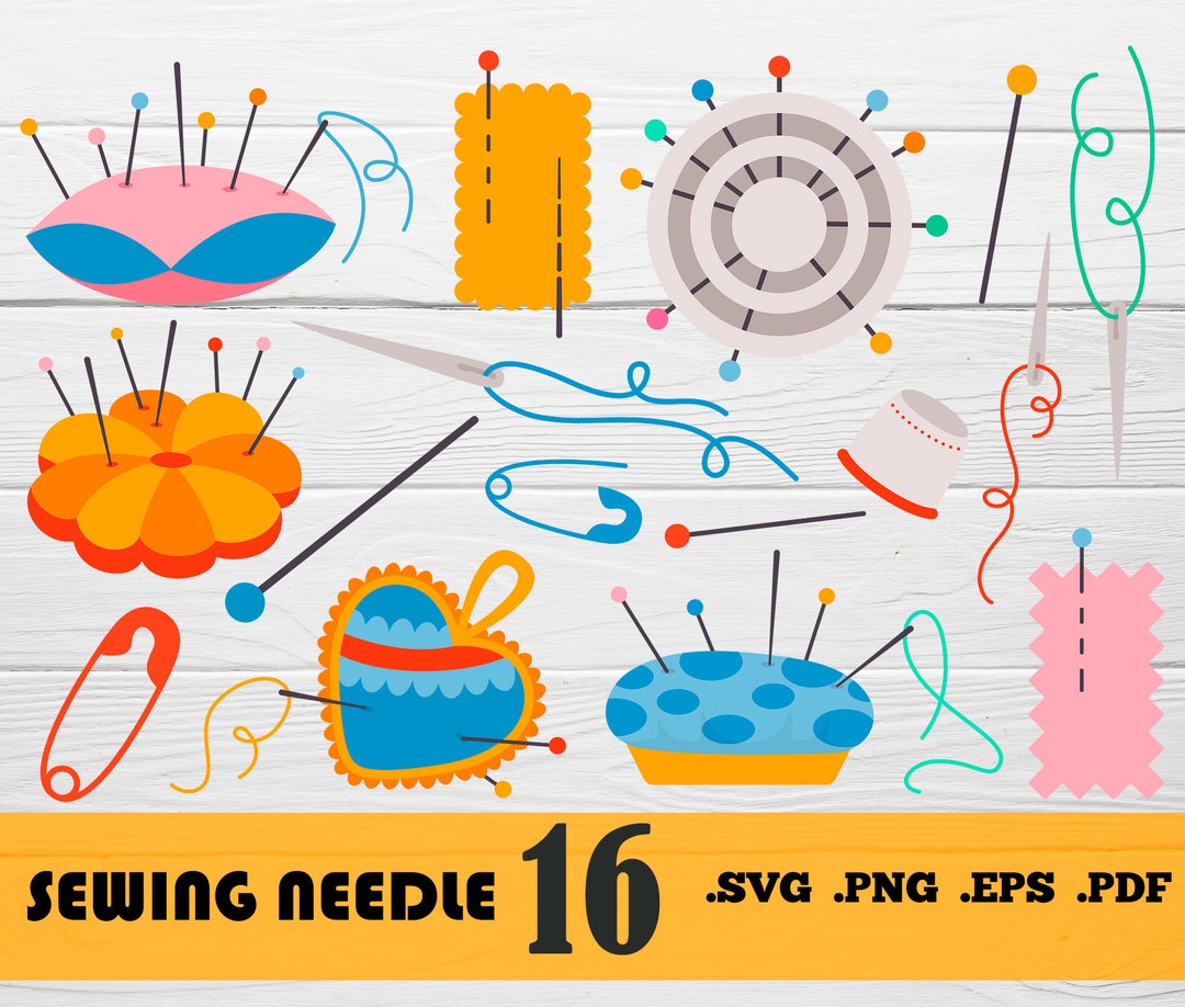 Sewing Needle Svg,sewing Svg, Sewing Machine Svg, Thread Svg, Sewing ...