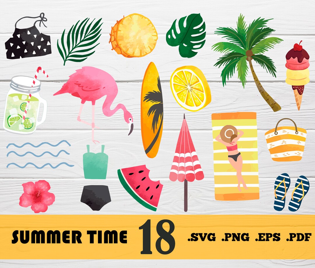Summer Bundle Svg ,summer Svg ,summer Files,commercial Svg,kids Svg ...