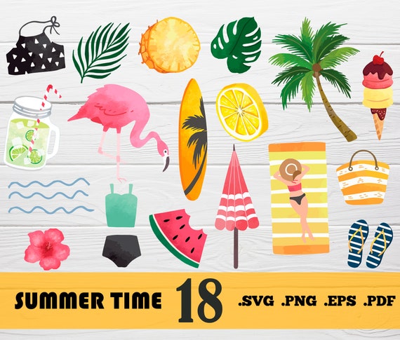 Summer Bundle Svg summer Svg summer Filescommercial | Etsy