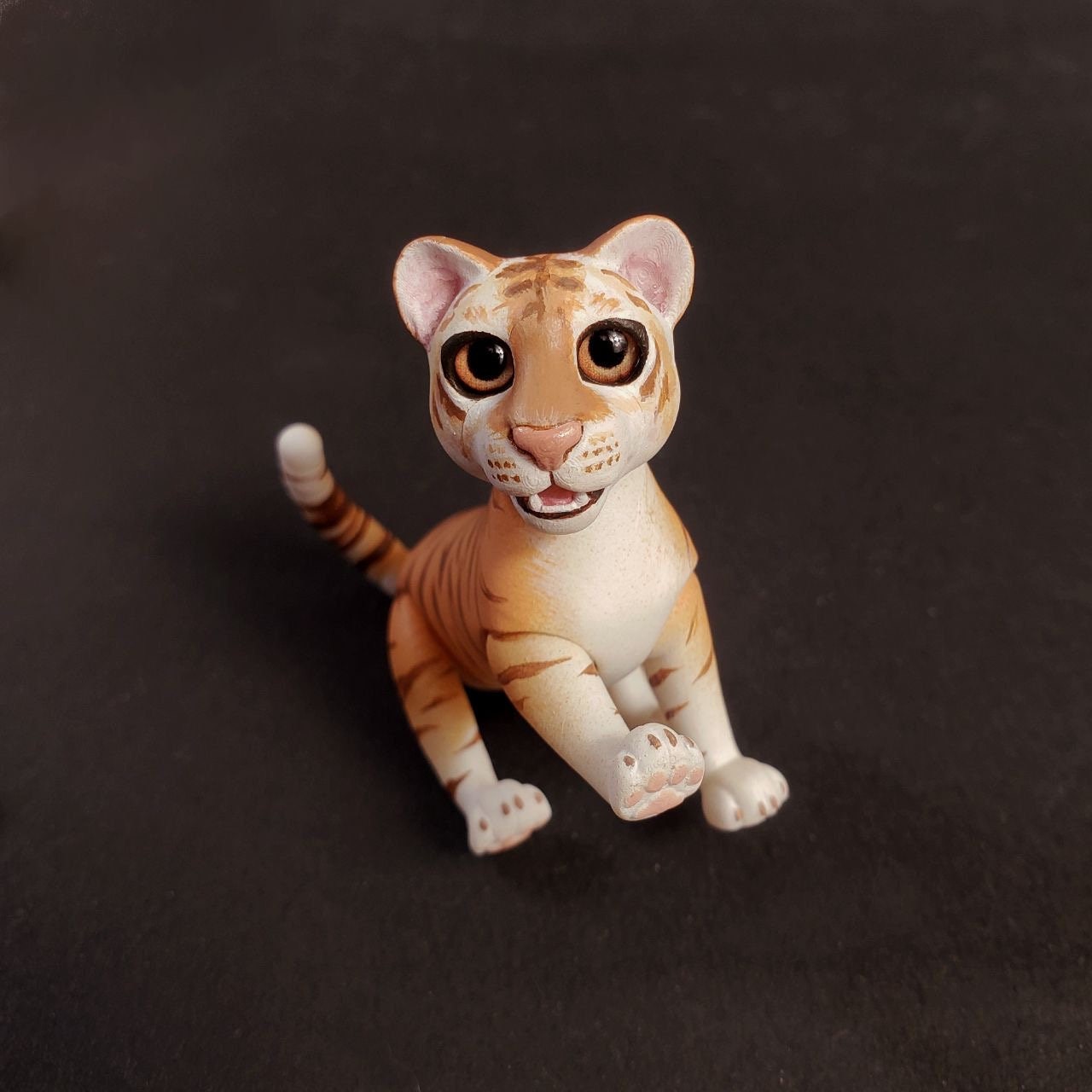BJD, Custom, Resin Portrait From Photo Figurine, Tiger Gift, Cat Lover ...