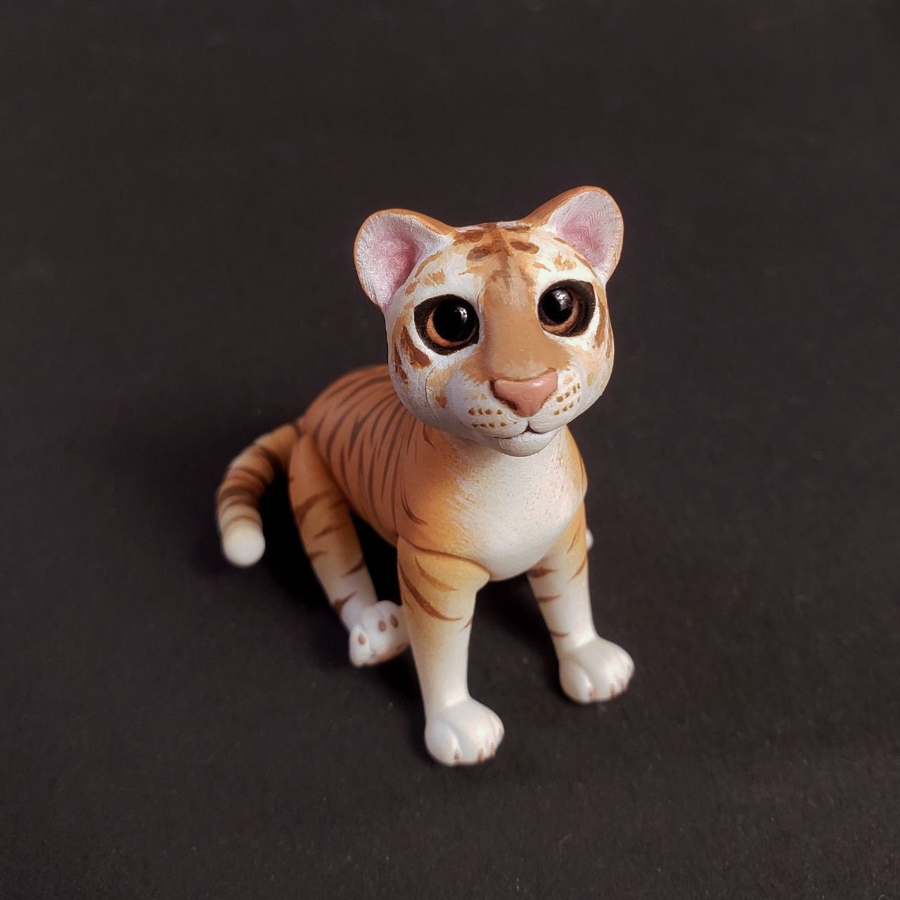 BJD, Custom, Resin Portrait From Photo Figurine, Tiger Gift, Cat Lover ...