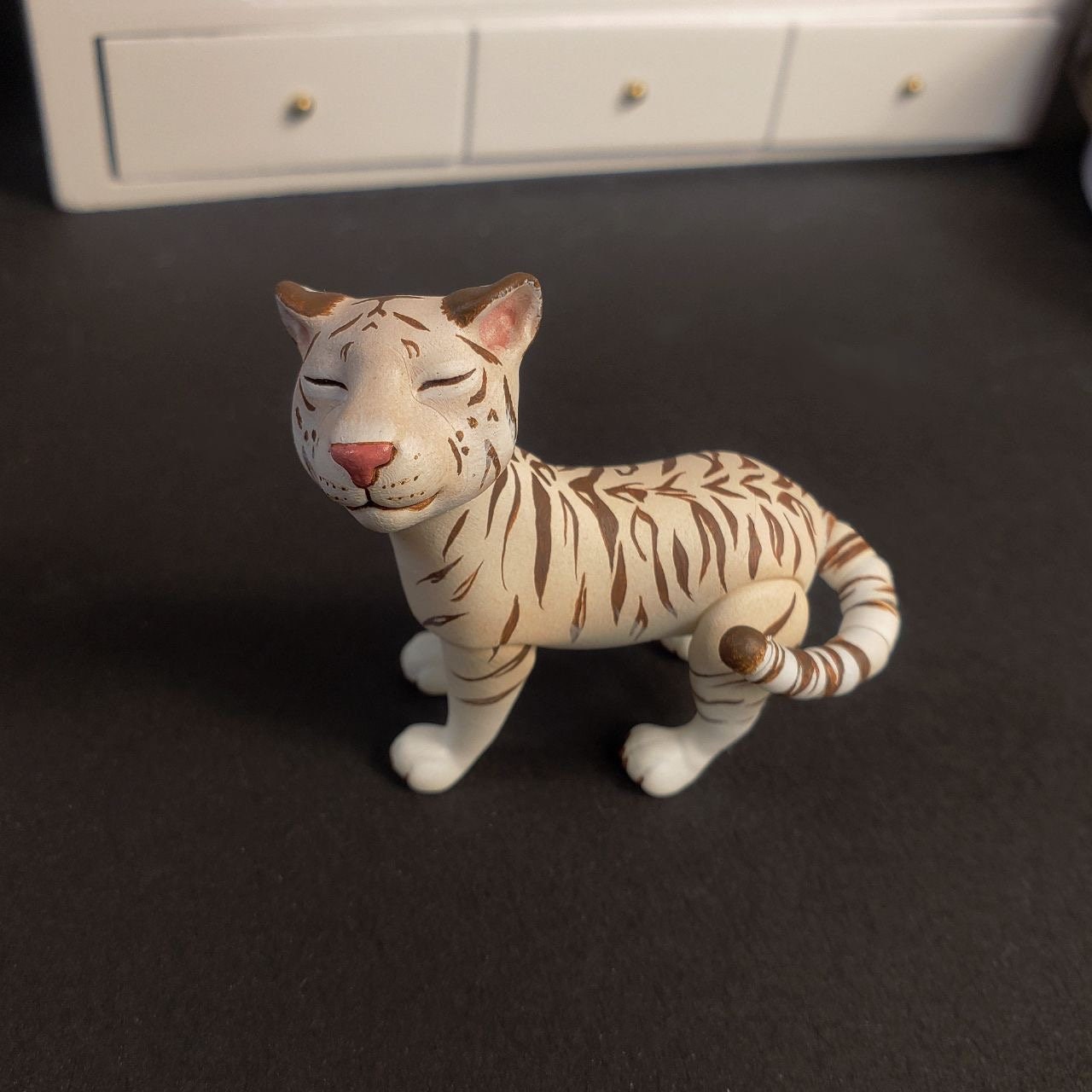 BJD, Custom, Resin Portrait From Photo Figurine, Tiger Gift, Cat Lover ...