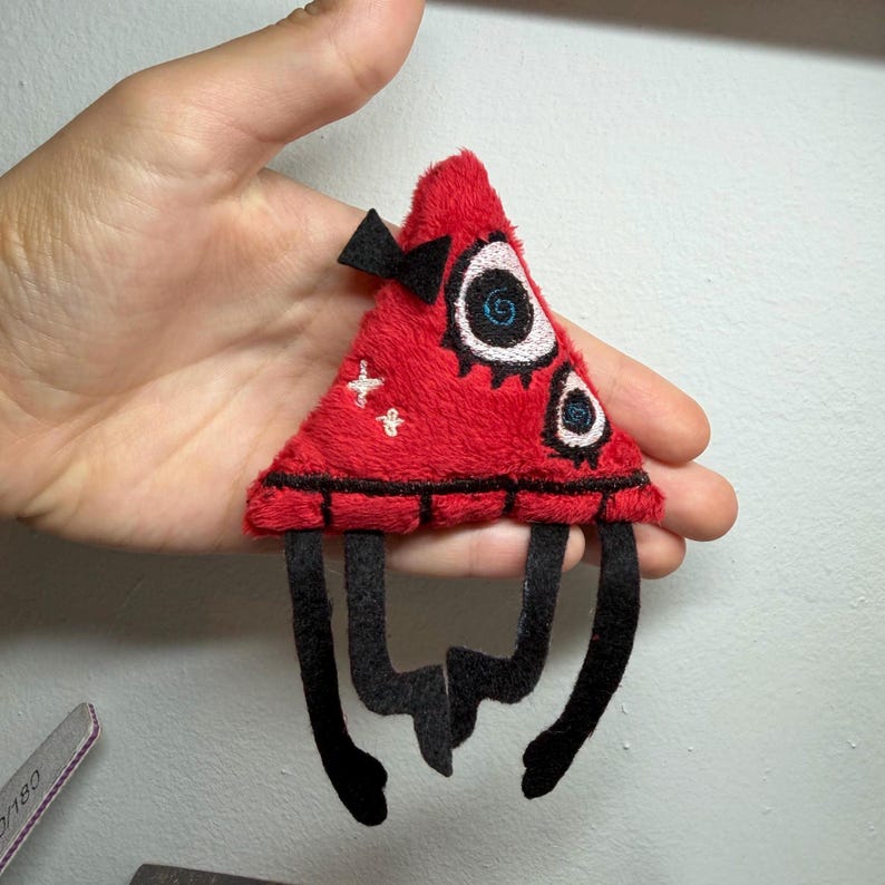 Scalene Cipher Palm Plush - Etsy