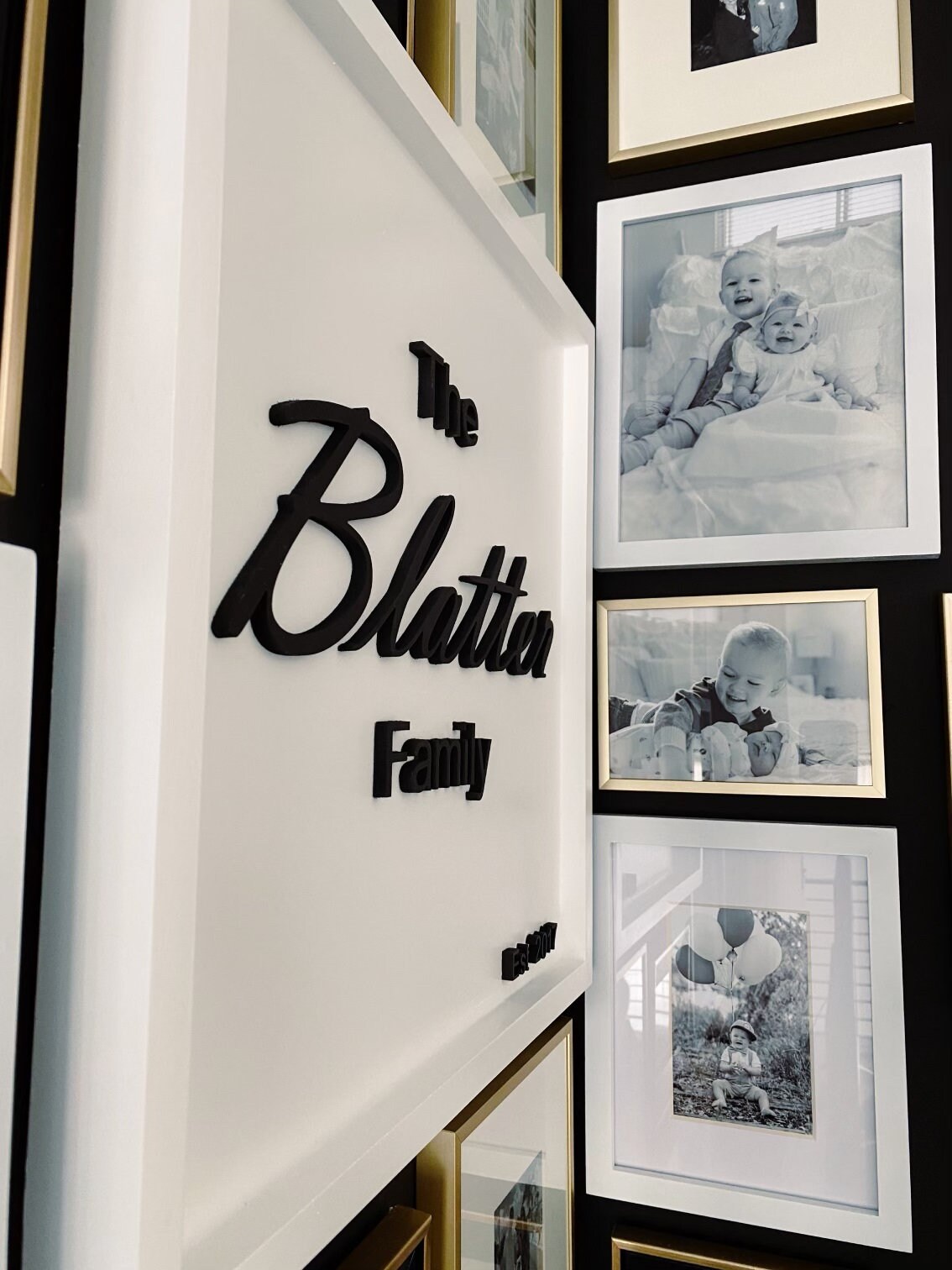 Square Custom Name Sign - Etsy