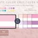 32 Cute Grid Aesthetic Cover for Digital Notebook Horizontal - Etsy