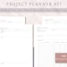 Printable & Digital Project Planner | Project Management PDF A4 A5 ...