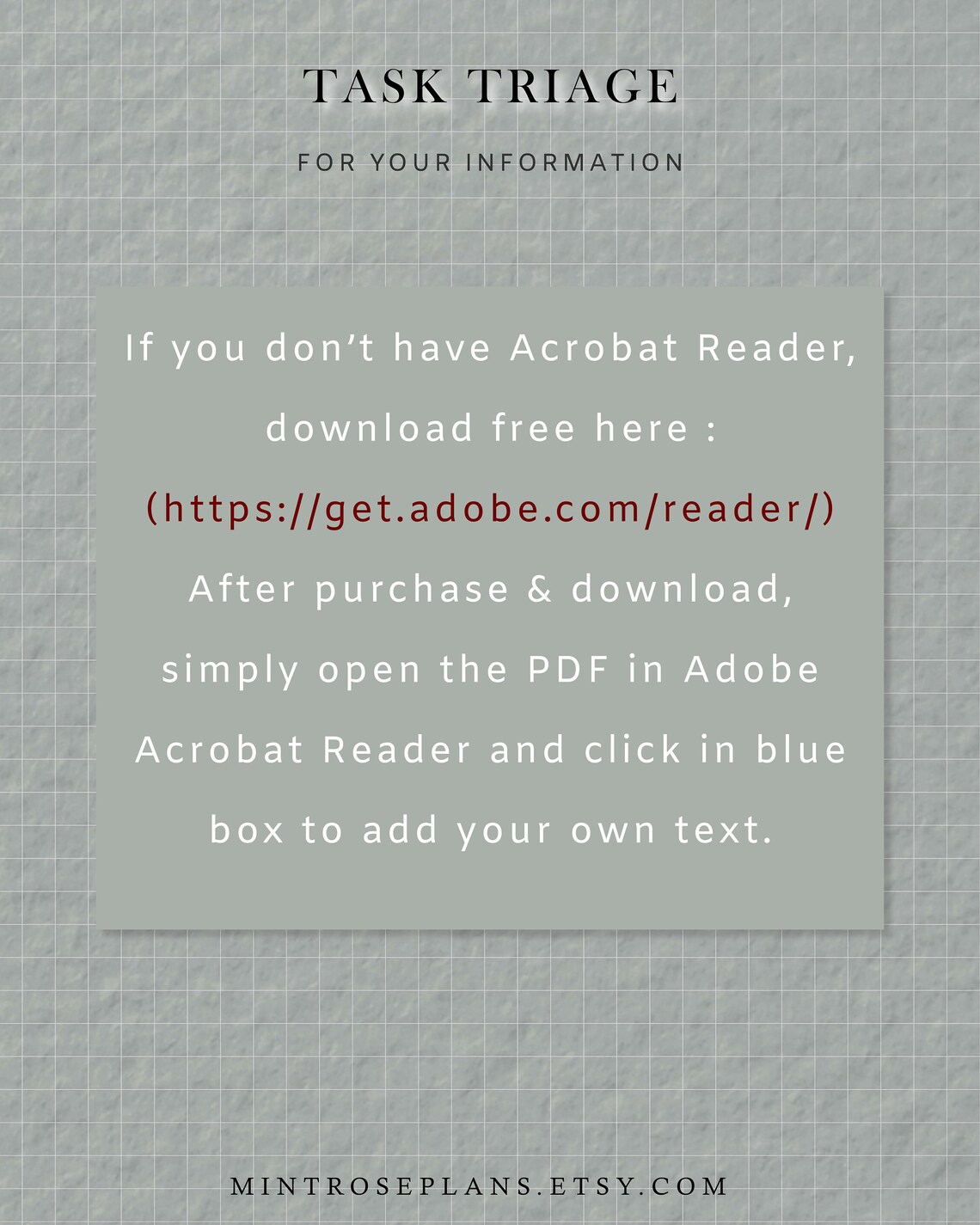 Minimalist Task Triage Printable & Editable To Do List | Etsy