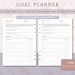 Editable Dream Goal Planner Worksheets, Goal Setting Planner, A4, A5 ...