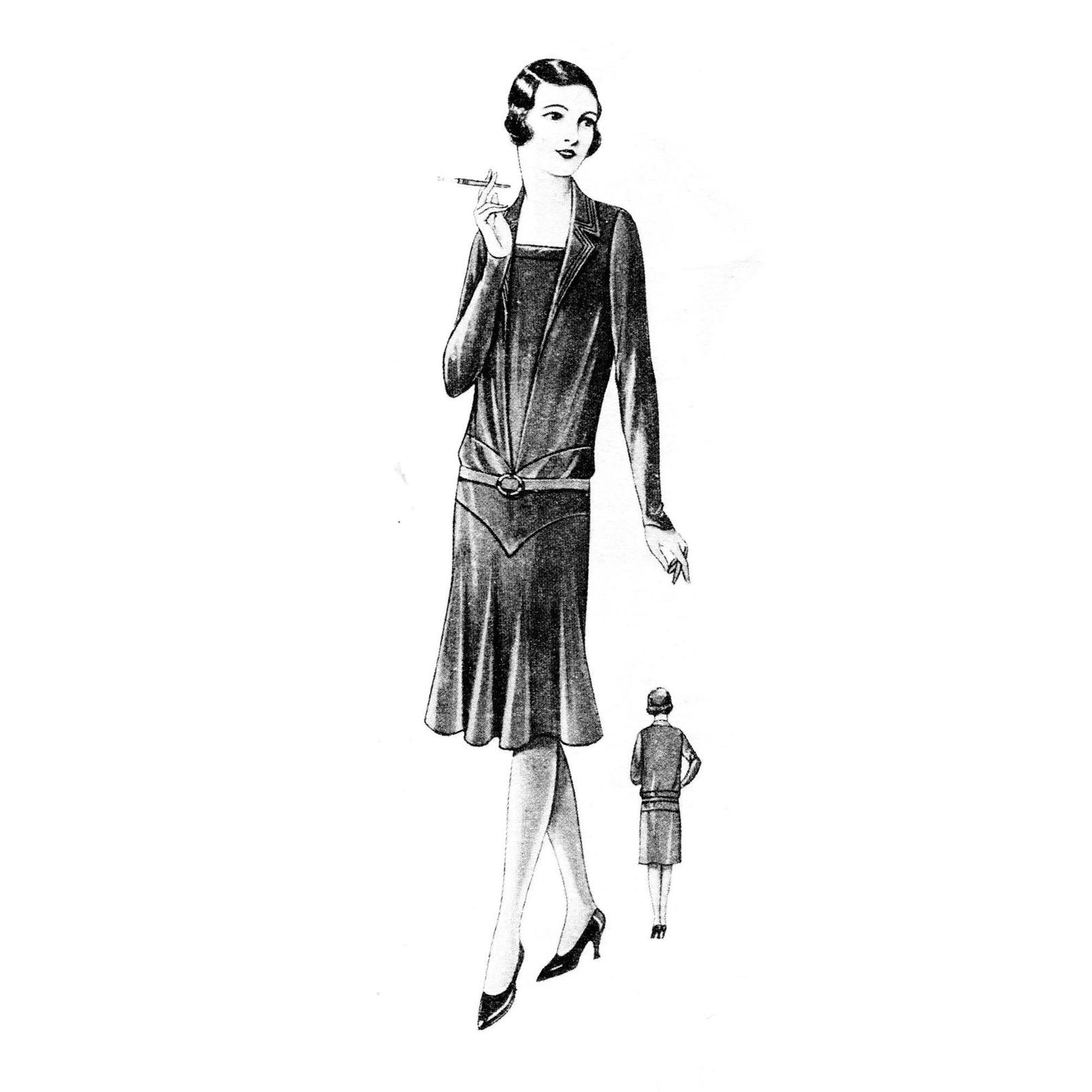 41 Vintage 1920's Sewing Patterns - Original 1920's Pattern ...