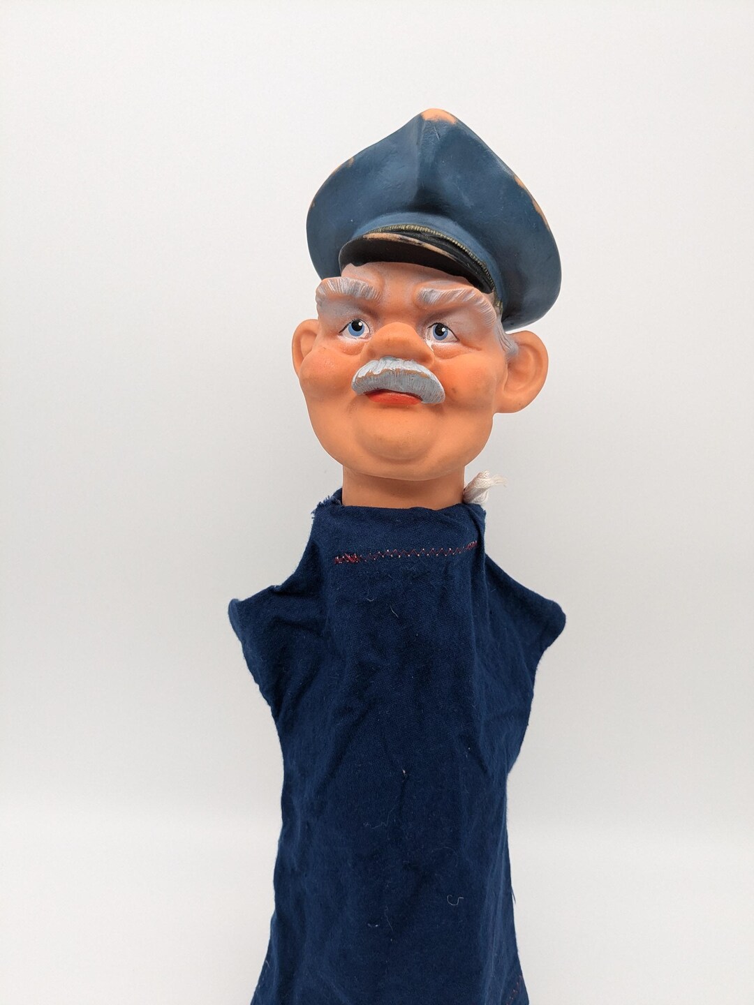 Vintage Hand Puppet Policeman 60s Rubber Puppet, Theater, Gift - Etsy