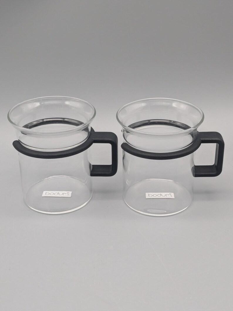 Bodum Picard Tea Glasses Black, Space Age Tea Cup, Star Trek Tea Cup ...