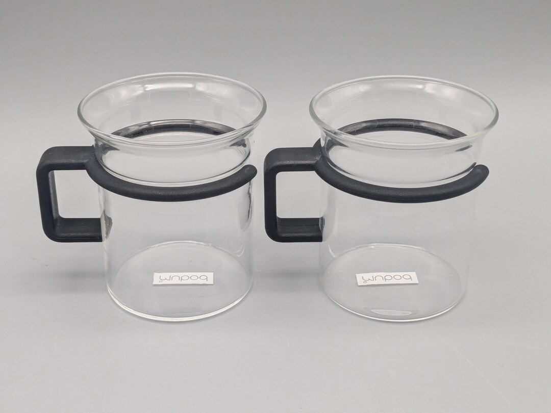 Bodum Picard Tea Glasses Black, Space Age Tea Cup, Star Trek Tea Cup ...