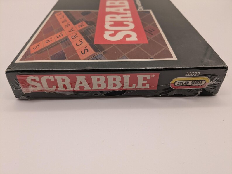 Vintage Scrabble 1985 Spears Board Game Complete Classic Retro Scrabble ...
