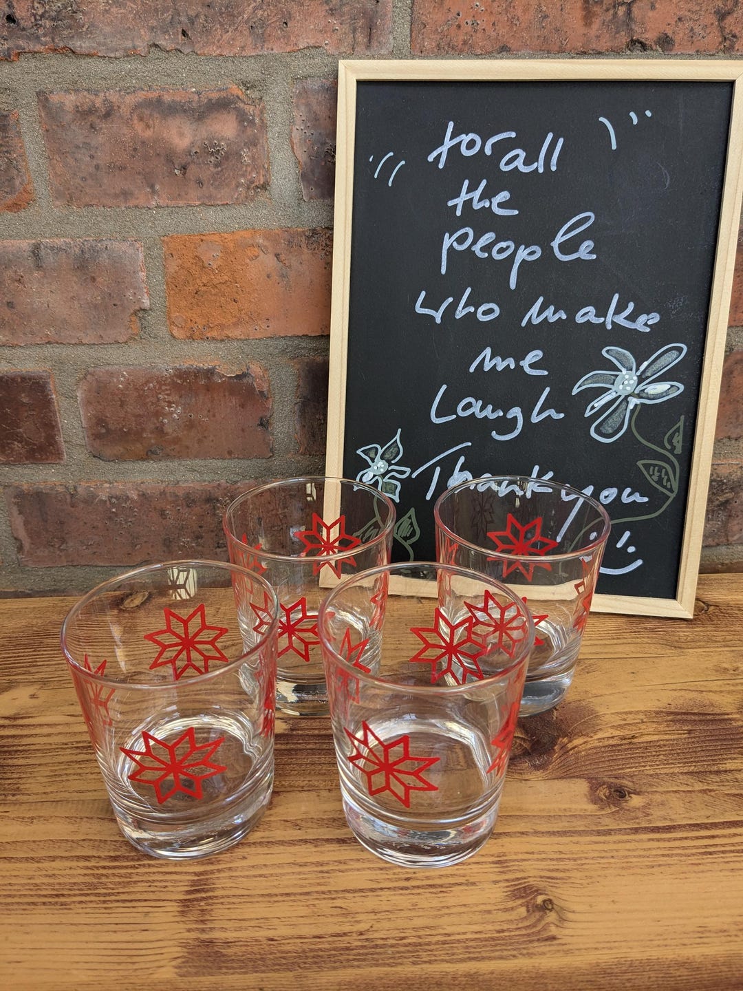 IKEA Vinter Tumbler Glasses by Jennifer Idrizi Vintage France Set of 4 ...