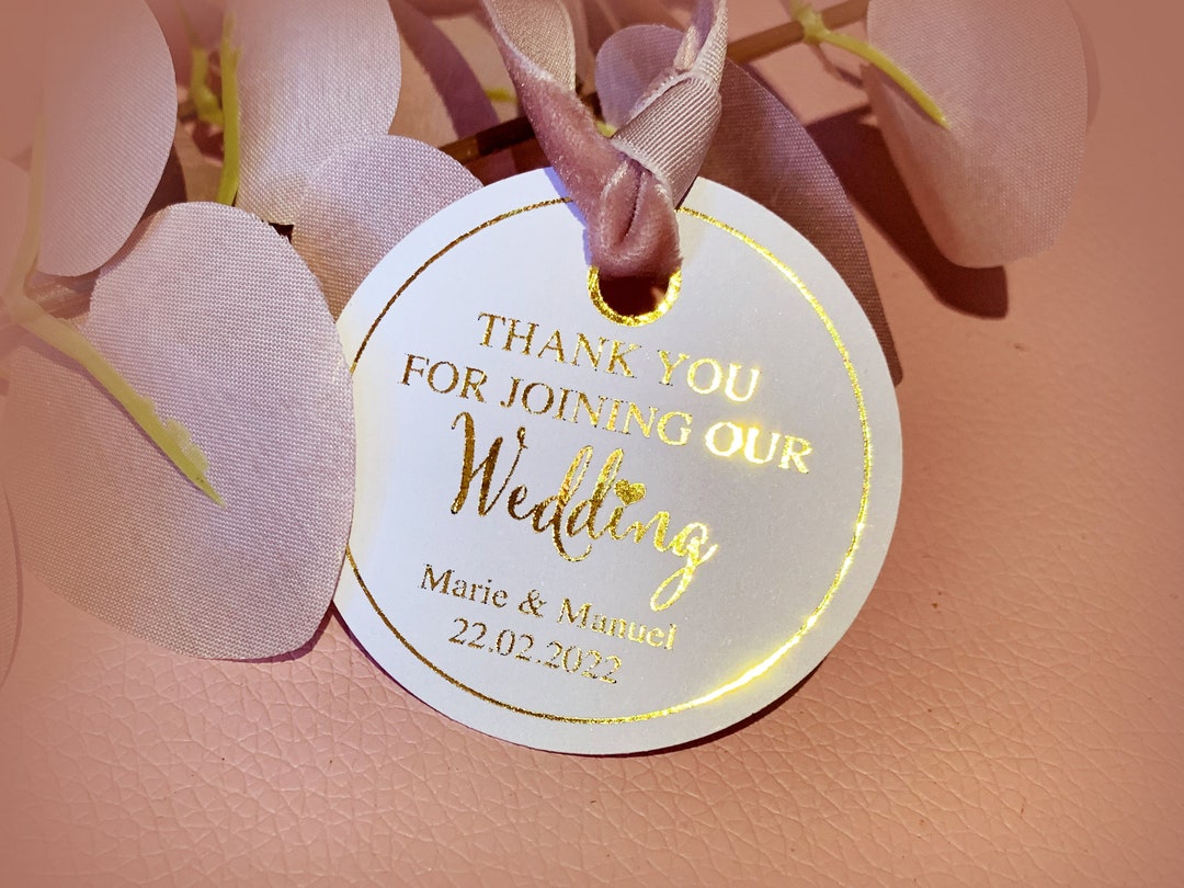Round,personalized Gift Tags, Wedding Gift Tags, Guest Gift Tags, Guest ...